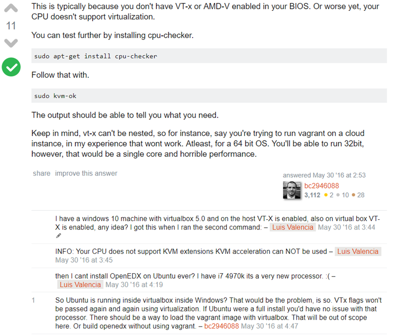 VBoxManage error: VT-x is not available (VERR_VMX_NO_VMX)_vboxmanage: error: vt-x is not ...