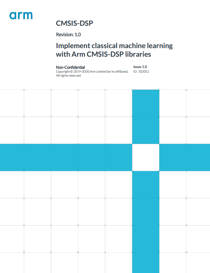 ARM首版基于CMSIS-DSP的单片机机器学习库教程发布（2020-04-16）_cmsis-dsp aarch64 make-CSDN博客
