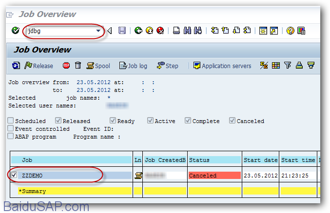 如何debug后台Job程序(JDBG)_sm37 jdbg跟踪不到当时的数据-CSDN博客