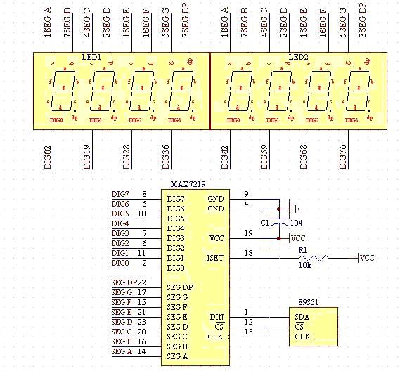单片机常用芯片MAX7219（数码管驱动）-CSDN博客