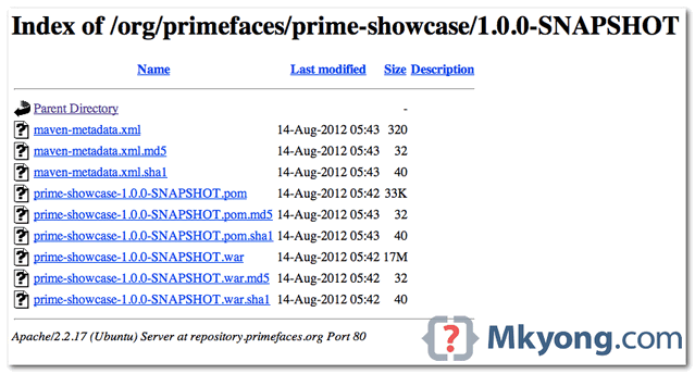 下载PrimeFaces ShowCase和源代码-CSDN博客