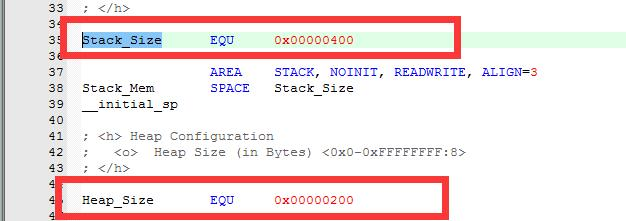 Stm32 Stack Size和heap Size大小设置的意义 Heap Size Csdn博客