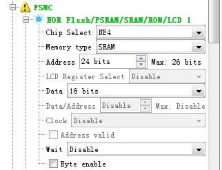 stm32——fmsc控制外部SRAM——小结_stm32 sram 16位数据 长度多少-CSDN博客