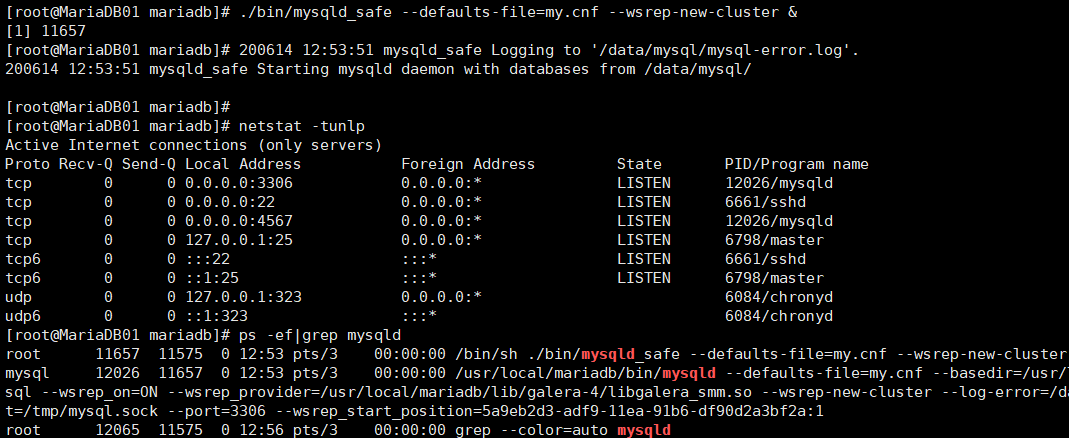MariaDB Galera Cluster环境搭建_om林mo的博客-CSDN博客