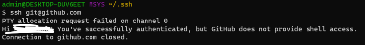 使用ssh连接git仓库（github） Ssh Git Csdn博客