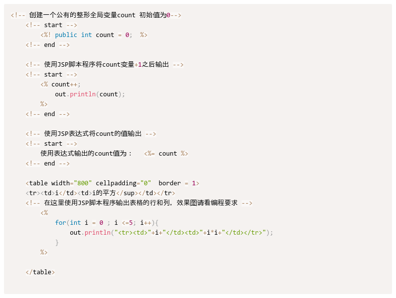 【EduCoder实训答案】JSP入门_educoder实训平台jsp入门-CSDN博客