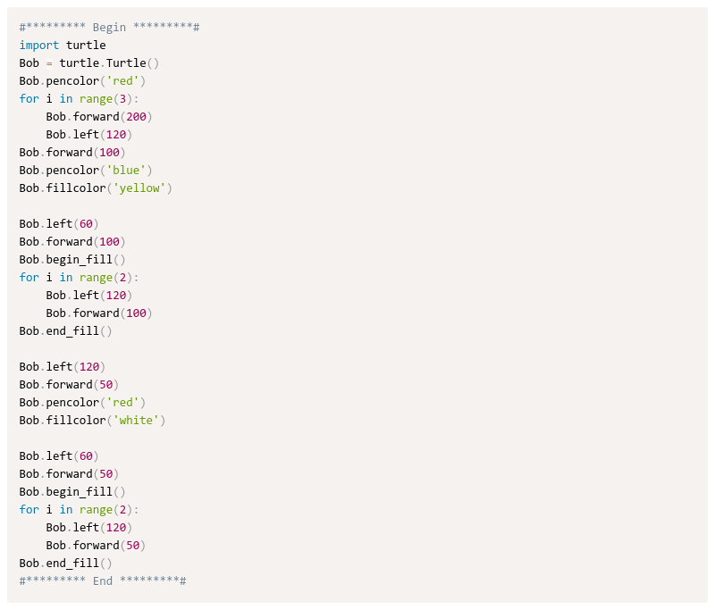 【EduCoder答案】07-3 模块（3）Turtle模块的应用_头歌绘制两个叠加的等边三角形-CSDN博客