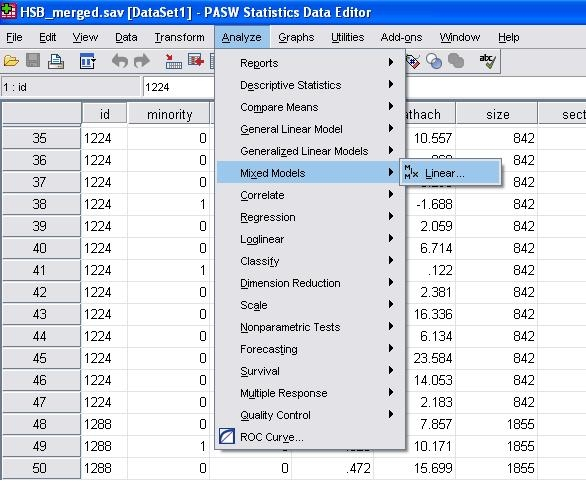 拓端tecdat|用SPSS估计HLM多层（层次）线性模型_多层线性模型样本量-CSDN博客