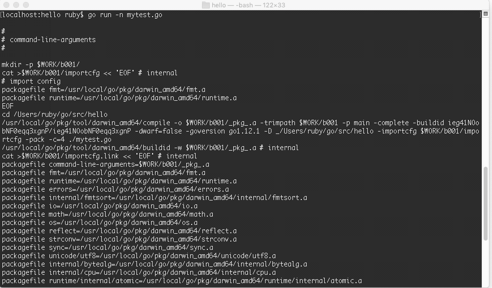 Go语言基础篇--2.Go语言之【Go的执行原理以及Go的命令】_命令源码文件被安装以后,gopath 如果只有一个工作区,那么相应的可执行 ...