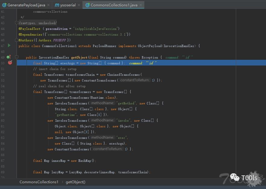 java 使用 idea 调试 ysoserial-CSDN博客