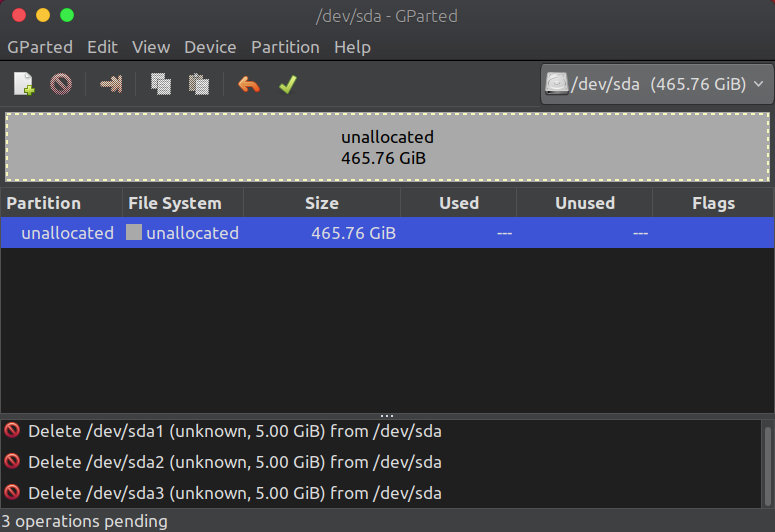 Ubuntu18.04软RAID 0 1 5 10建立(附gparted/live使用)_gpartedlive-CSDN博客