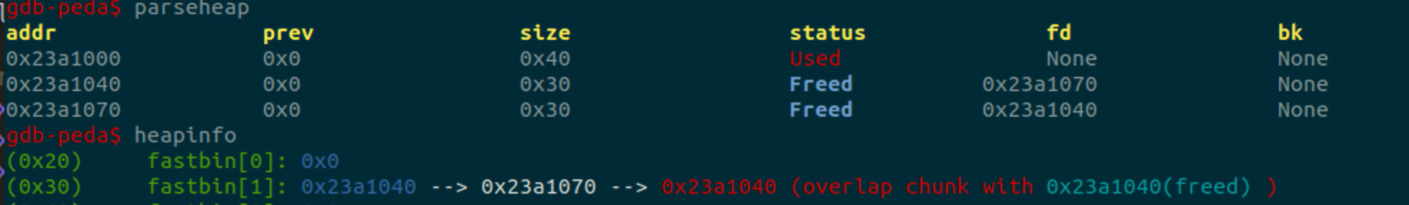 从两道基础题简单认识和了解fastbin double free漏洞的利用_棂星的博客-CSDN博客