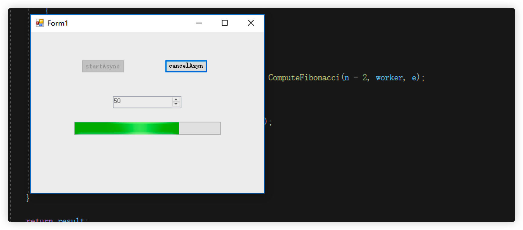 C# 中使用 BackgroundWorker 来处理线程性的任务出现的 2 个 bug_此 backgroundworker 声明它不报告进度。请修改 workerreportsprogr ...
