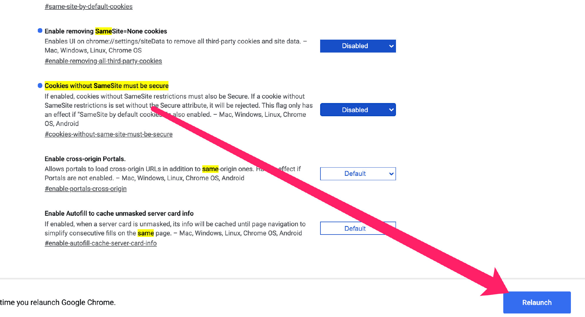 如何解决 Chrome 不允许跨站请求 Samesite Cookies Without Same Site Must Be Secure Csdn博客