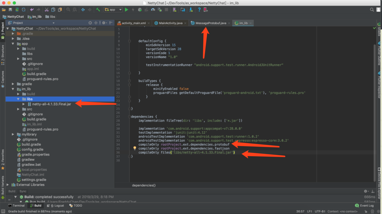 开源一个自用的Android IM库，基于Netty+TCP+Protobuf实现。_android netty+tpc-CSDN博客