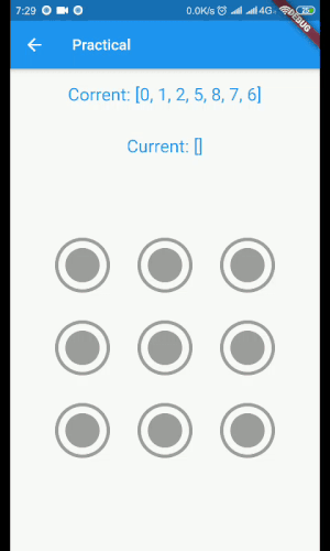 Flutter 手势密码控件 Csdn博客