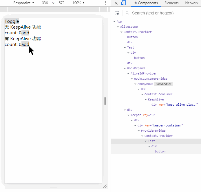 React 中的状态自动保存（KeepAlive）_react-activation 缓存页面-CSDN博客