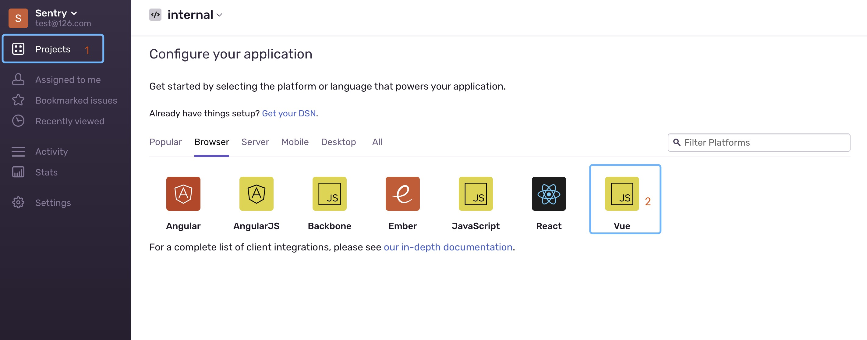 项目正常运行的保障，前端异常监控系统--Sentry_前端哨兵sentry-CSDN博客