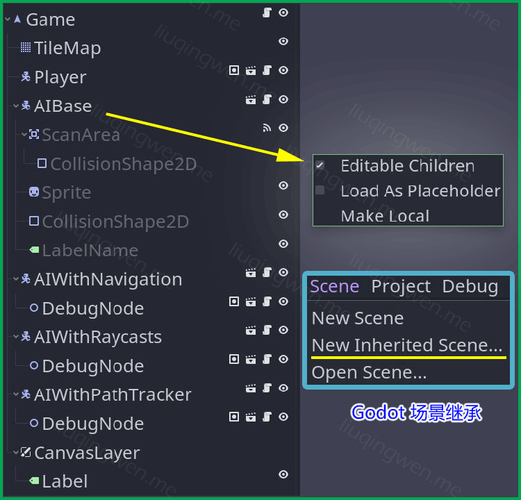 Godot游戏开发实践之二：AI之寻路新方式_godot ai编程-CSDN博客