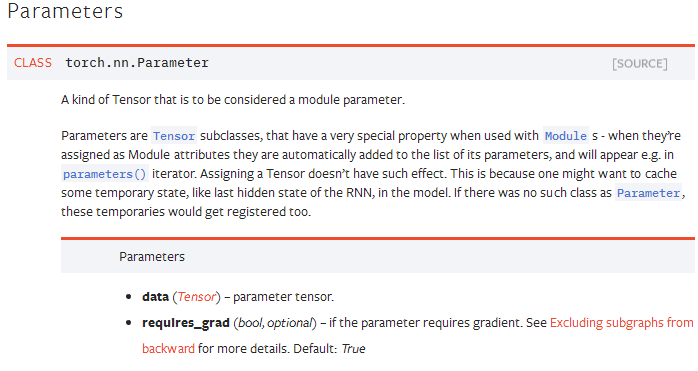 pytorch中的参数类——torch.nn.parameter_torch.nn.parameter name-CSDN博客