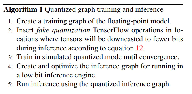 神经网络量化：Quantization and Training of Neural Networks for Efﬁcient ...