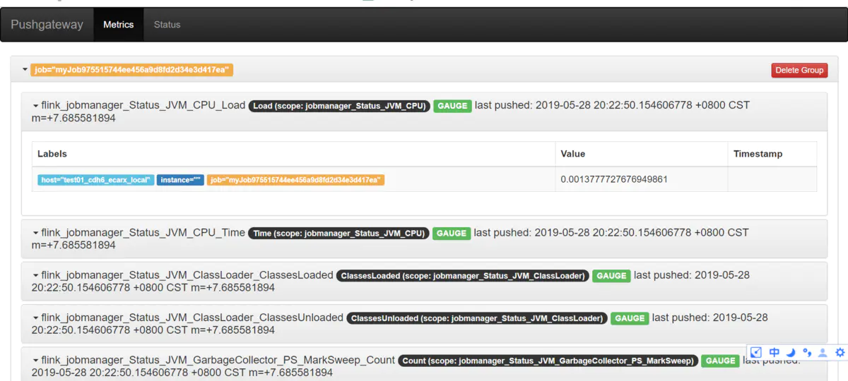 flink监控基于pushgateway+prometheus+grafana构建_pushgateway 收集flink-CSDN博客