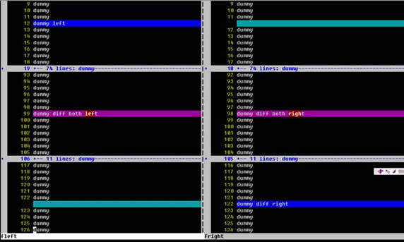 Linux Terminal 命令 Vimdiffvimdiff怎么横屏对比 Csdn博客 