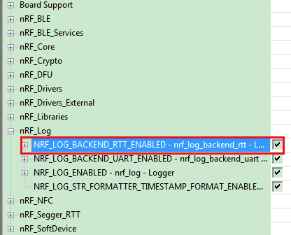 NRF52832学习笔记（13）——RTT打印调试日志_nrf52832 设置输出所有调试日志-CSDN博客