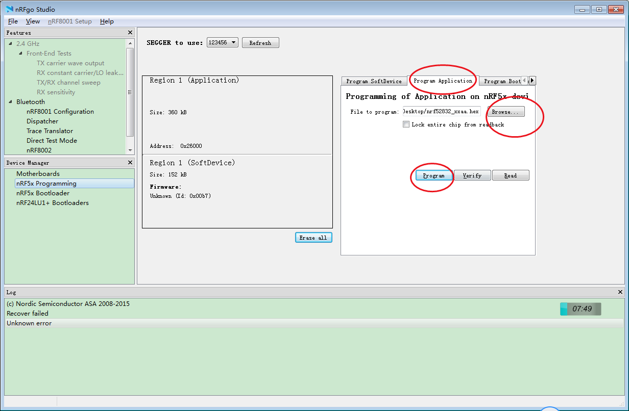 NRF52832学习笔记（1）——搭建环境、编译烧写_nrf52832开发环境搭建-CSDN博客