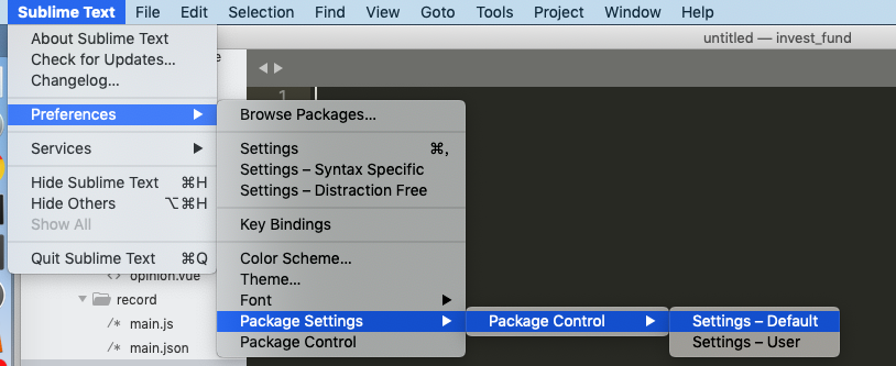 1.5【微信小程序全栈开发课程】安装sublime3代码编辑器以及vue插件_微信开发工具怎么加载后缀为.vue文件-CSDN博客