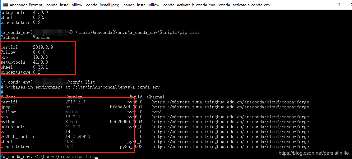 Conda Install And Pip Install区别 And 查看当前环境下包的情况conda装环境时显示所有包的下载进度 Csdn博客 