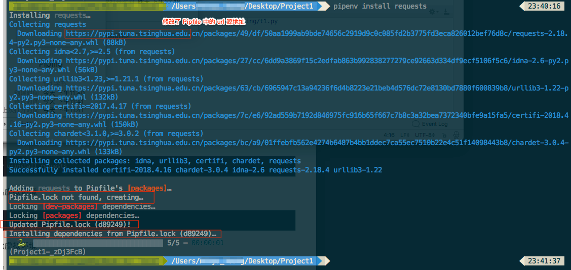 Python基础42-虚拟环境(创建/激活/操作/删除-virtualenv、Pycharm、virtualenvwrapper、pipenv)_looking in indexes ...