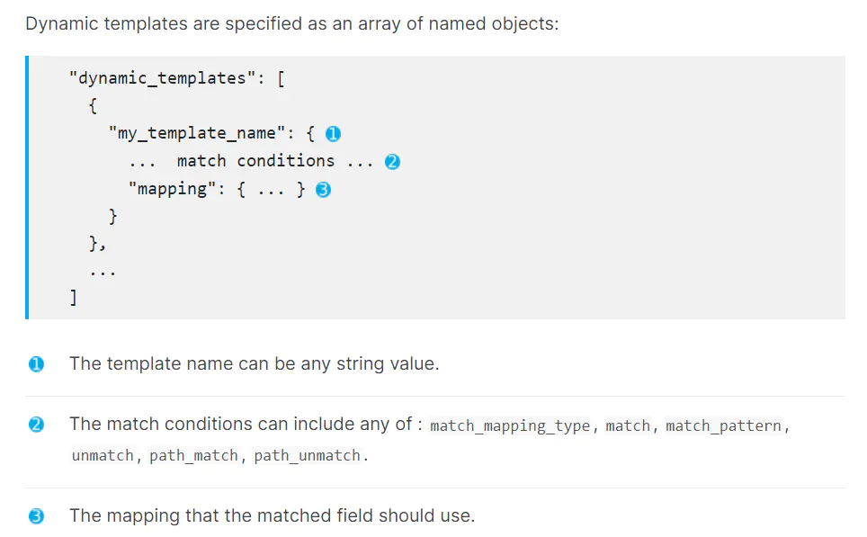 Elasticsearch7 X 入门学习第八课笔记 索引模板和动态模板 Es 7dynamic Templates Csdn博客