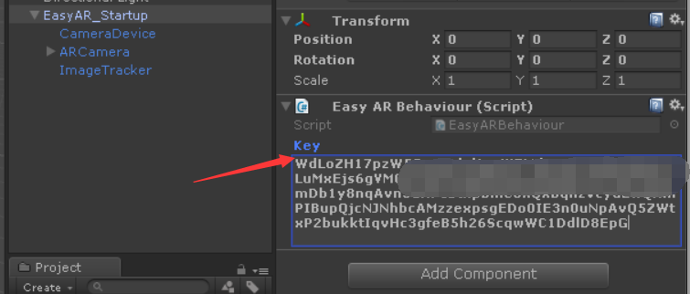 Unity 与EasyAR结合 新手入门教程_unityar用easyar做的项目如何改成用vuforia做的-CSDN博客