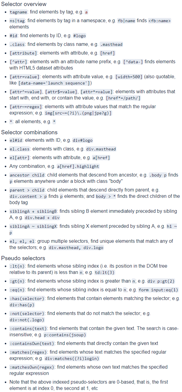 jsoup的使用_jsoup connection reset-CSDN博客