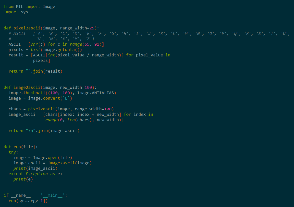 用Python把图片转成字符画-CSDN博客