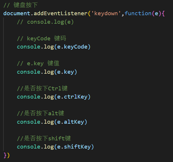 Event事件 4keydown、keyup键盘按下抬起 组合键keyname是哪个按键 Csdn博客 