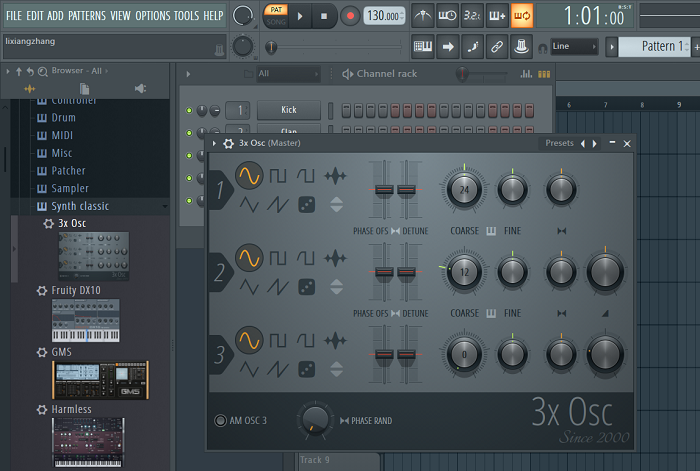 FL Studio 插件使用教程 —— 3x Osc（上）_3xosc-CSDN博客