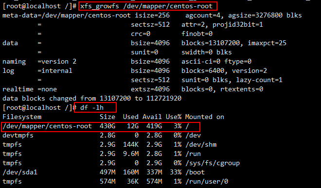 CentOS 7 增加root分区容量_centos7 root分区建议给多少-CSDN博客