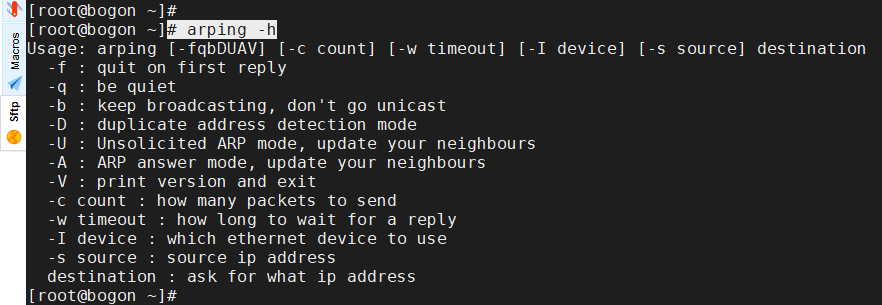 【arp】关于arp和arping命令的使用-CSDN博客
