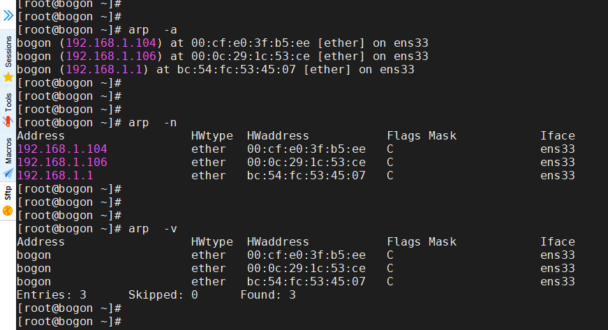 【arp】关于arp和arping命令的使用-CSDN博客