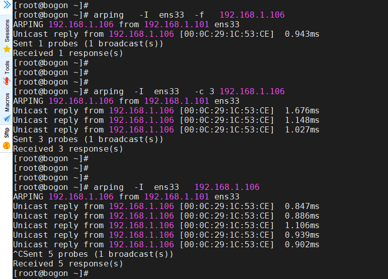 【arp】关于arp和arping命令的使用-CSDN博客