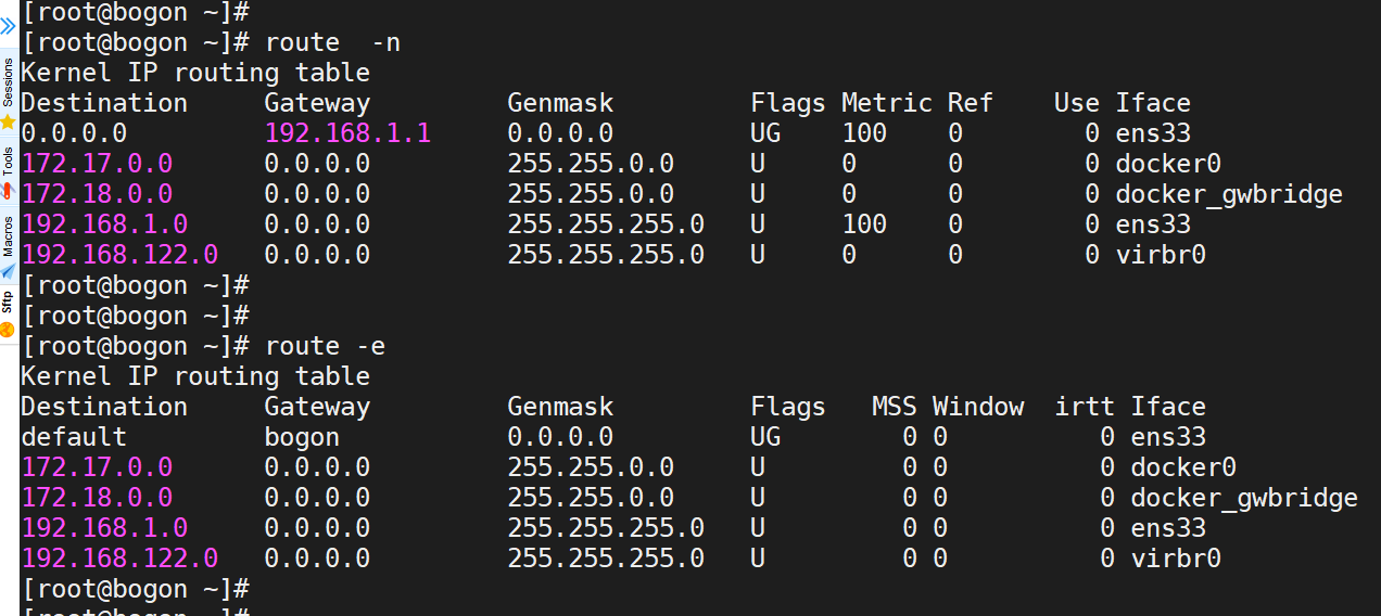 【route】Linux上静态路由的添加_route add添加静态路由-CSDN博客