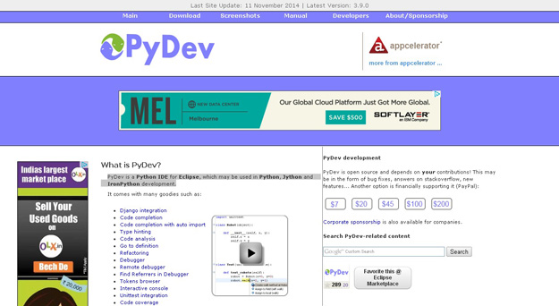 国内外最流行的 Python编辑器【ide】 Top 8 Csdn博客 0456