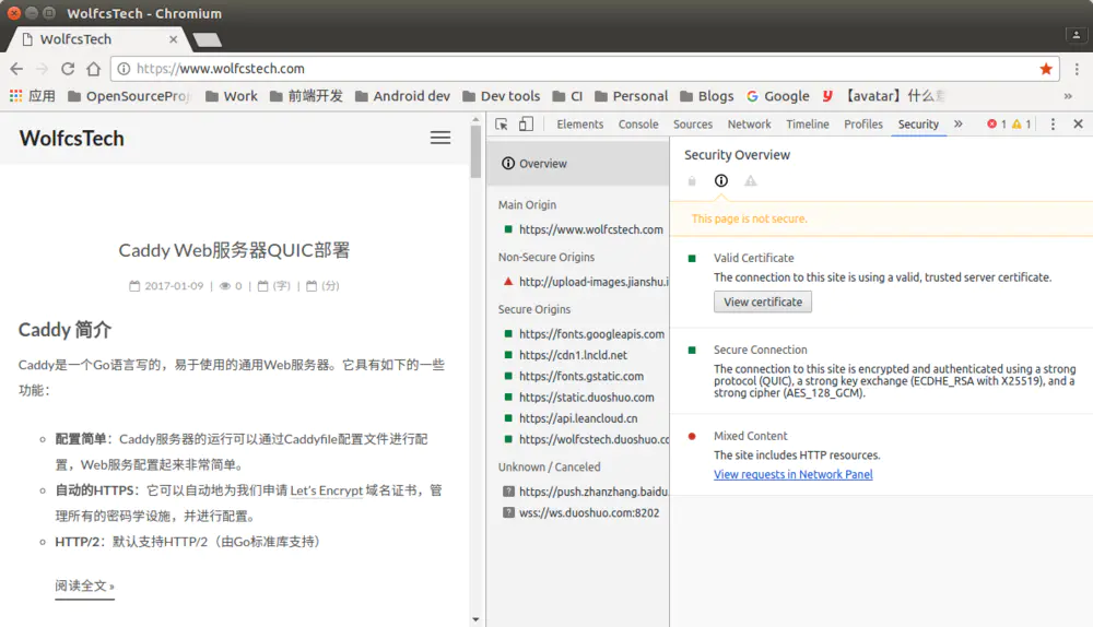 Caddy Web服务器QUIC部署_quic golang web caddy-CSDN博客