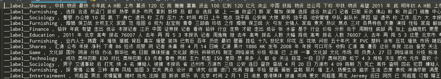 利用fast Text进行中文文本分类fasttext 中文分类 Csdn博客 