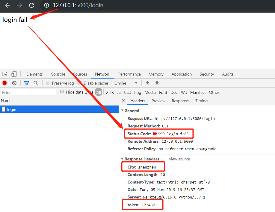 python flask 设置 header 响应体、响应头、状态码_python flask接口开发返回header-CSDN博客