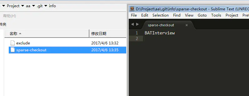Git只获取部分目录的内容（稀疏检出）_git pull 排除目录-CSDN博客