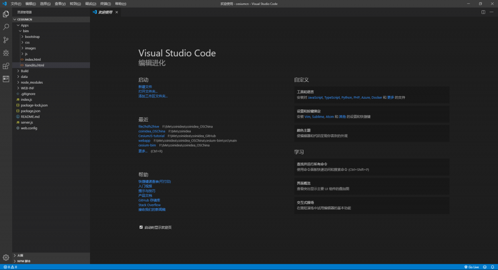 [一]Cesium利其器——Visual Studio Code_cesium visual studio-CSDN博客