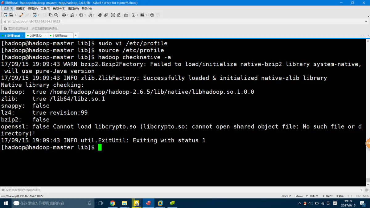 Unable To Load Native Hadoop Library Using Buildtin Java Classes Where